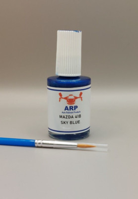 For Mazda Code 41B SKY BLUE AUTOMOTIVE Touch up Paint + Free Fine ...