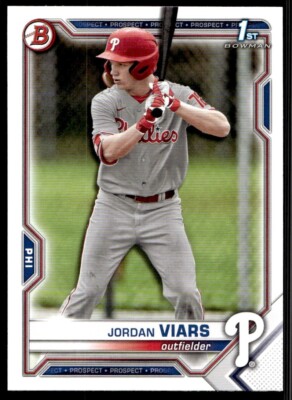 2021 Bowman Draft Jordan Viars G553 Philadelphia Phillies #BD-132 | eBay