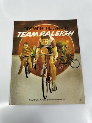 Vintage 1978 Raleigh Bicycle Consumer Catalog Brochure USA HTF | eBay