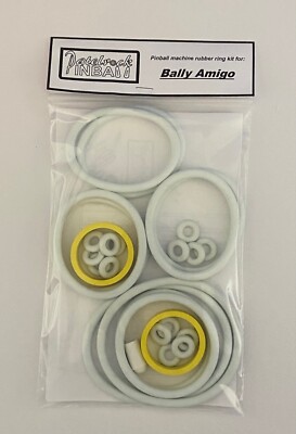 1974 Bally Amigo Pinball Machine Rubber Ring Kit | eBay