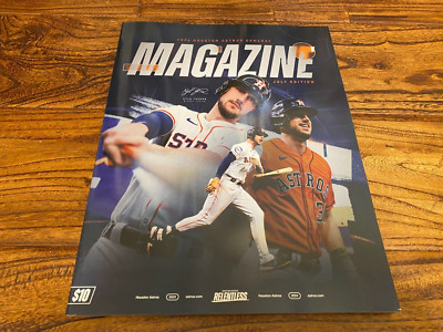 July 2024 Houston Astros Game Day Program Kyle Tucker Relentless MINT ...