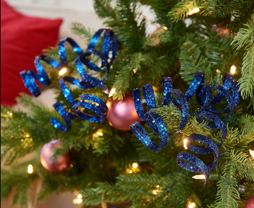 Set of 14 Spiral Curly Ribbon Picks by Valerie H230544 Cobalt Blue | eBay