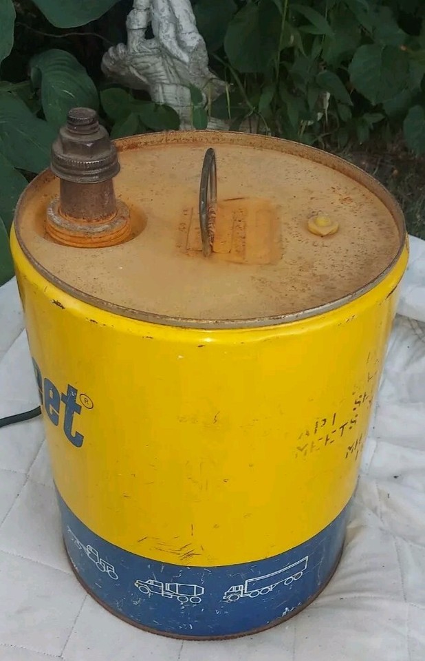 VINTAGE OIL CAN SUNOCO Sunfleet 5 GALLONS | eBay