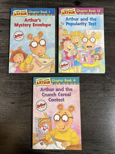 Marc Brown Arthur Chapter Book Lot Of 3 | eBay
