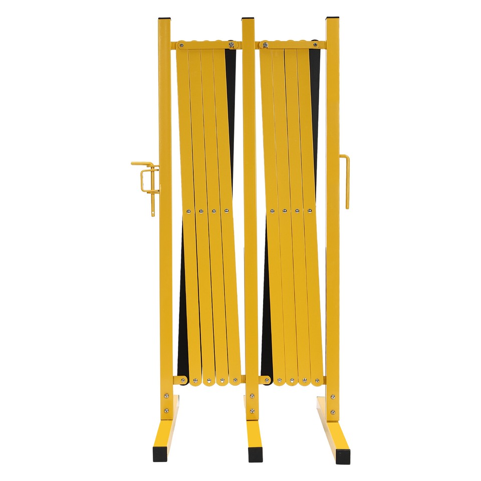 16.4ft Expandable Metal Barricade Portable Safety Barrier Pet Gate ...