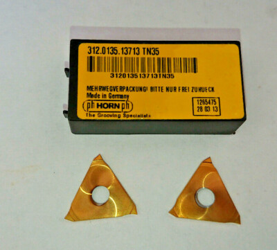 PH HORN SOLID CARBIDE GROOVE MILLING INSERT 312 0135 13713 TN35 | eBay UK