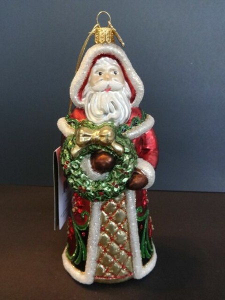 Hallmark Heritage Collection Old World Santa Blown Glass Ornament for ...