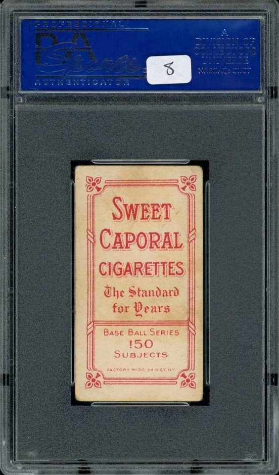 1909-11 T206 Sweet Caporal Neal Ball New York PSA 4 VG-EX LOOK! SL | eBay