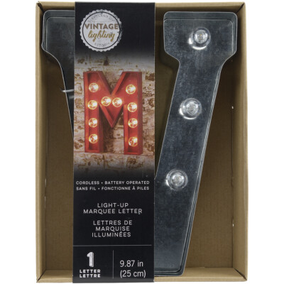 Metal Marquee Letter V - Galvanized Silver 9.875 Inches | eBay