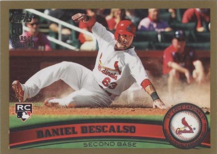 2011 Topps - Daniel Descalso #87 Gold /2011 (RC) for sale online | eBay