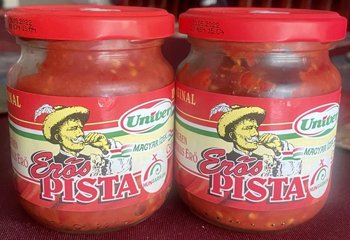 Hungarian Eros PISTA Strong Steven - Fresh Crushed Hot Paprika Paste ...
