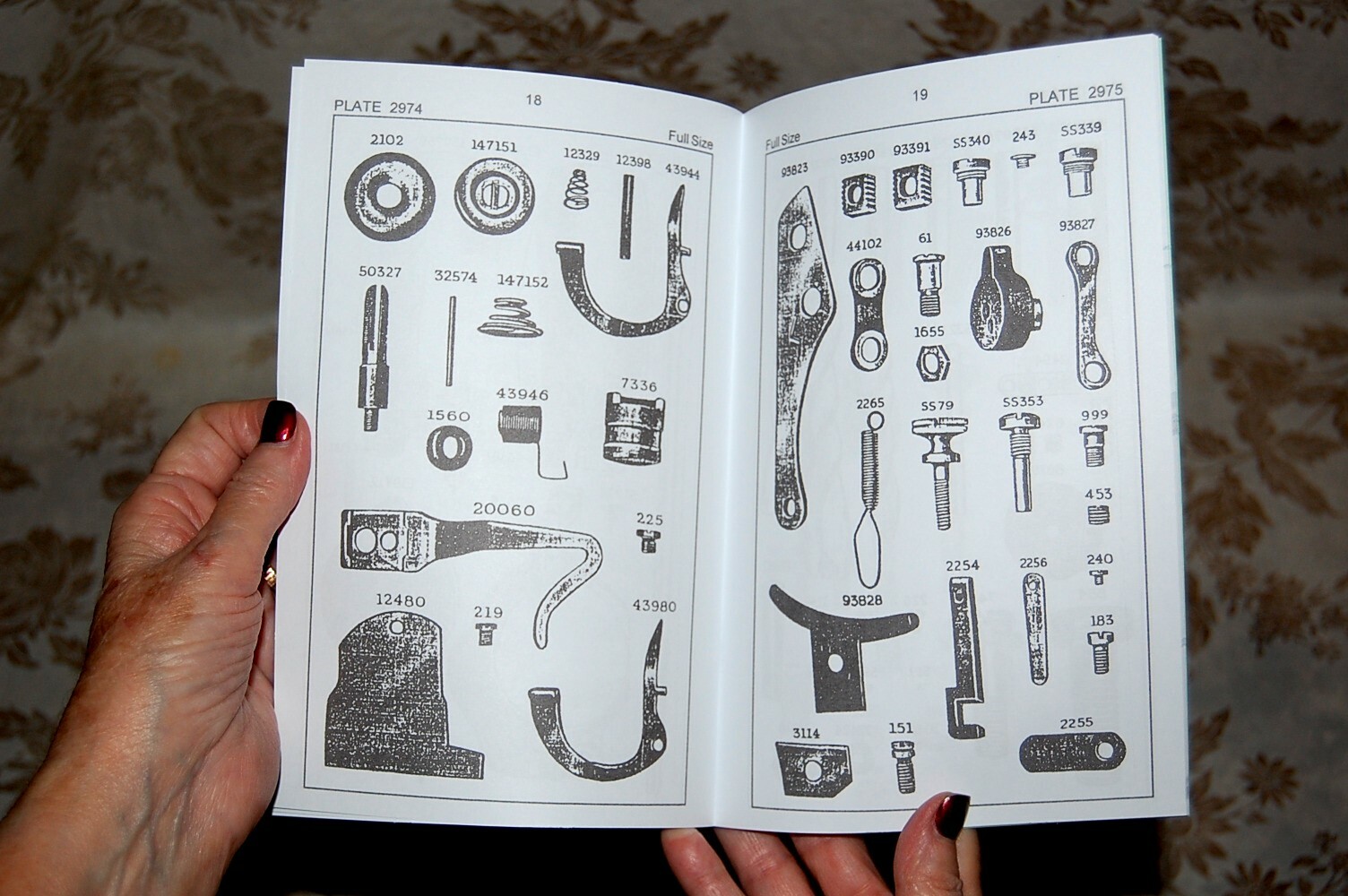 Illustrated Parts Manual to Adjust and Service Singer Class 331k Sewing ...