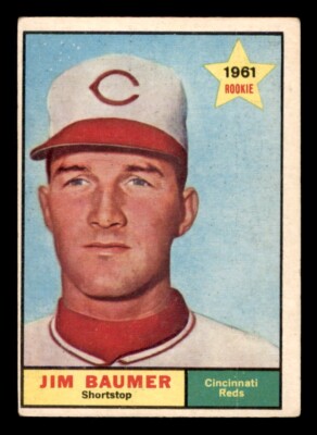 1961 Topps Baseball #292 Jim Baumer VG/EX | eBay