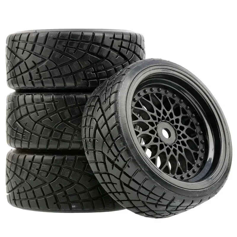 1:10 RC Drift Wheels 12mm Hex Drift Wheels and Tires for HSP Redcat HPI ...