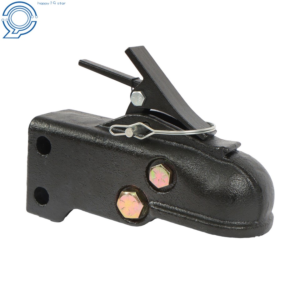 15000LBS 2-5/16" Capacity Adjustable Trailer Coupler Channel-Mount ...