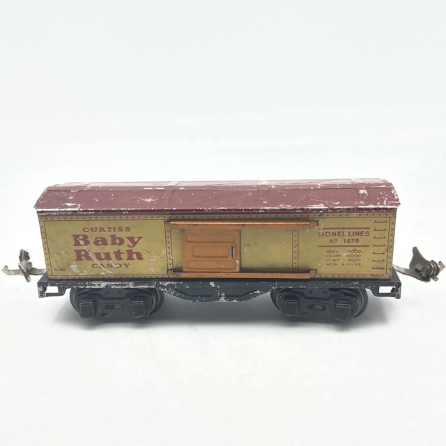 Pre-war Lionel 1679 Baby Ruth Boxcar With Green Roof 1930s for sale ...