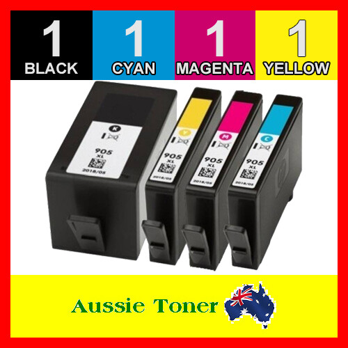 4x Generic 905XL Ink Cartridges for HP Officejet Pro 6950 6956 6960 ...