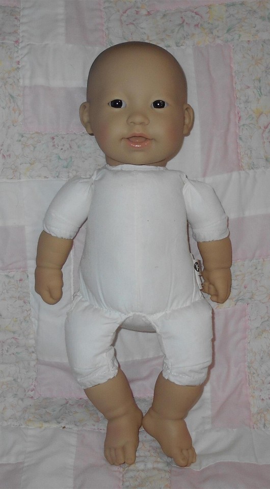 Kemper 18"-19" Jointed Doll Cloth Body 1/4 Limbs Cotton Material W ...