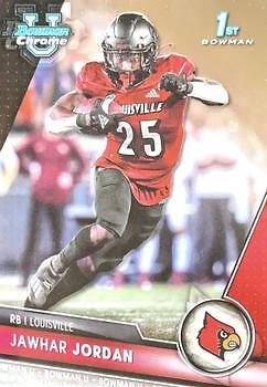 Jawhar Jordan 2023 Bowman Chrome Football - 1st #48 - Louisville ...
