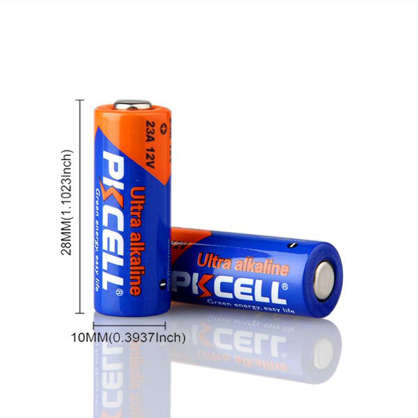 20pcs Alkaline A23 Batteries 12V E23A GP23A MN21 V23GA Alarm Doorbell ...