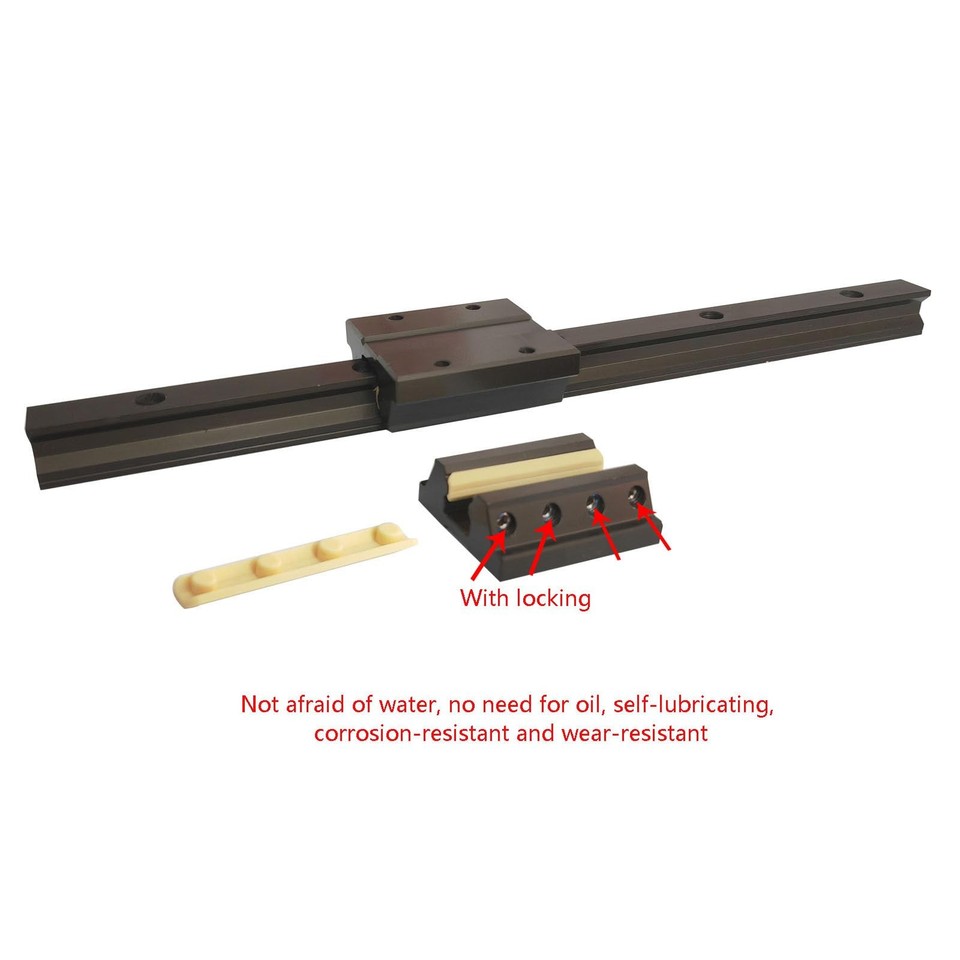 Linear Rail Guide Bearing 1PCS CRH20 39.37in/1000mm Long Maintenance ...