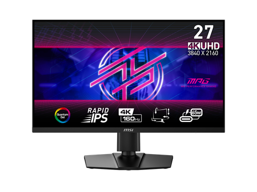MSI MPG 274URF QD 27" Class 4K UHD Gaming LED Monitor - 16:9 - Metallic ...
