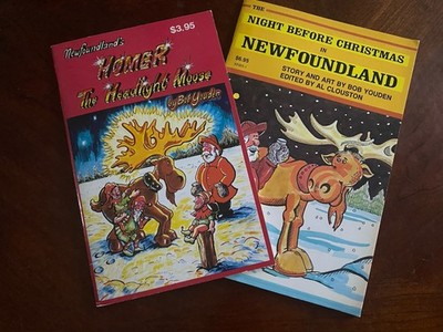 Night Before Christmas in Newfoundland & Homer Headlight Moose by ...
