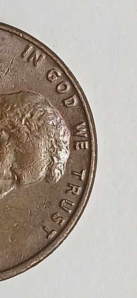 1976 No Mint Mark Error Penny with Wide AM And Letter Error On Reverse ...