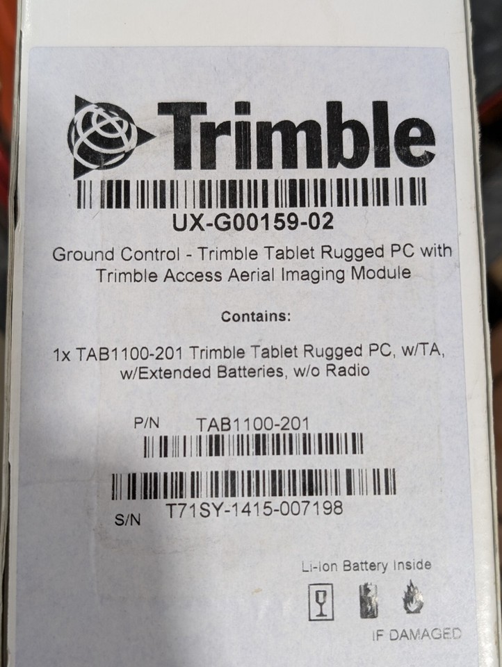 Trimble UX5 Surveying Imaging Mapping Drone w/ Launcher, Tablet and ...