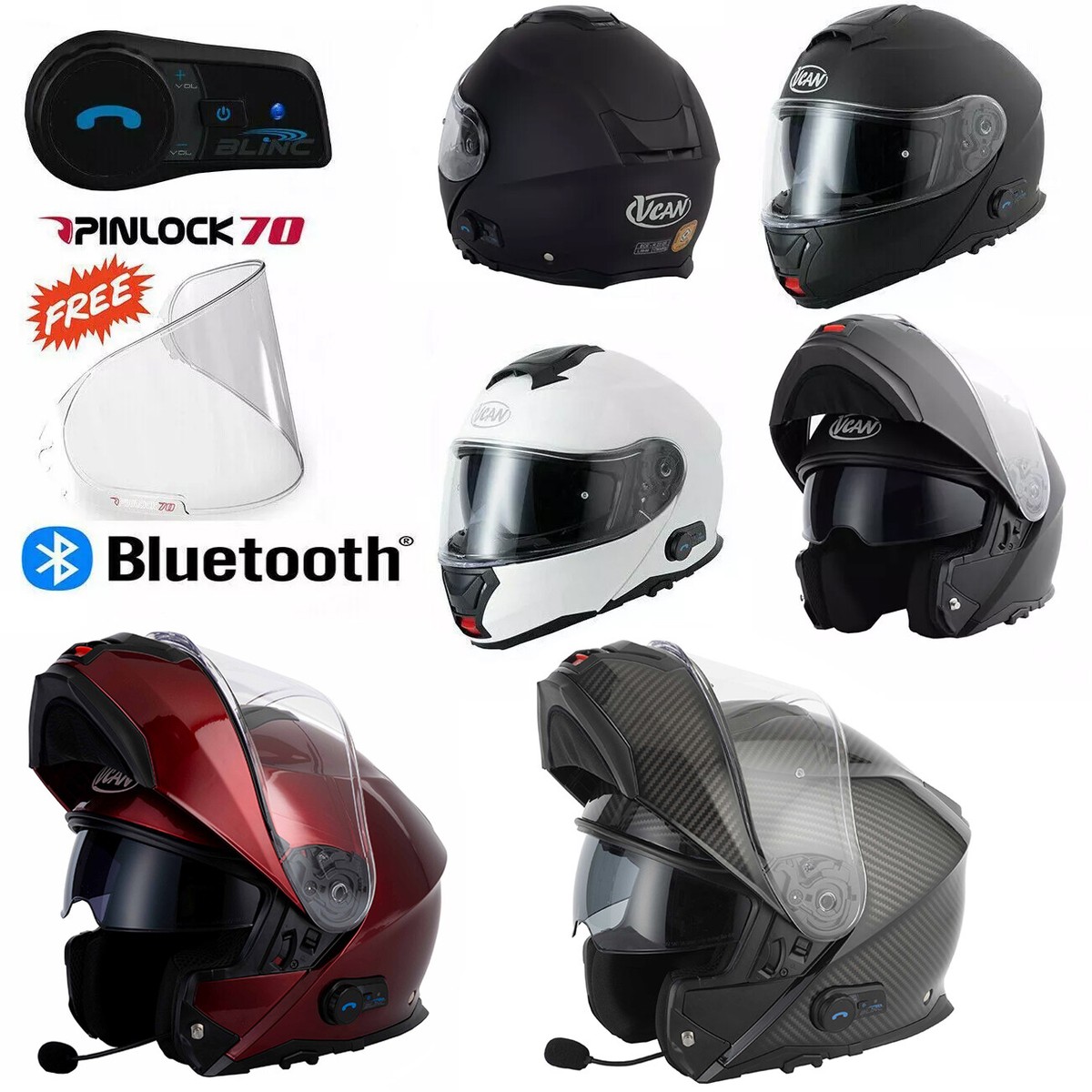 Bluetooth Modular Motorcycle Bluetooth Modular Motorcycle Helmet Flip