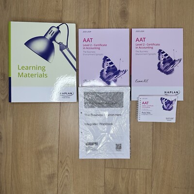 Kaplan AAT Level 2 Accounting 2023-2024 The Business Environment ...