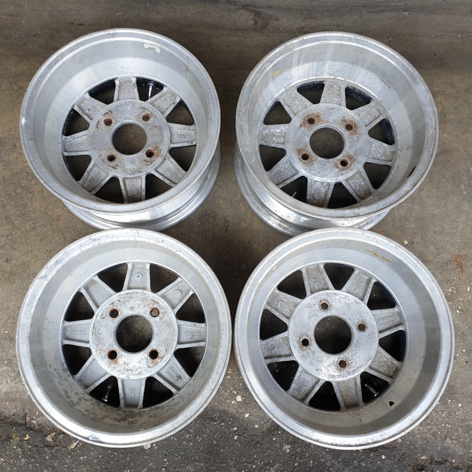 JDM Hayashi Street 14" wheels for ae86 ta22 datsun 510 ke70 dx ra25 ...