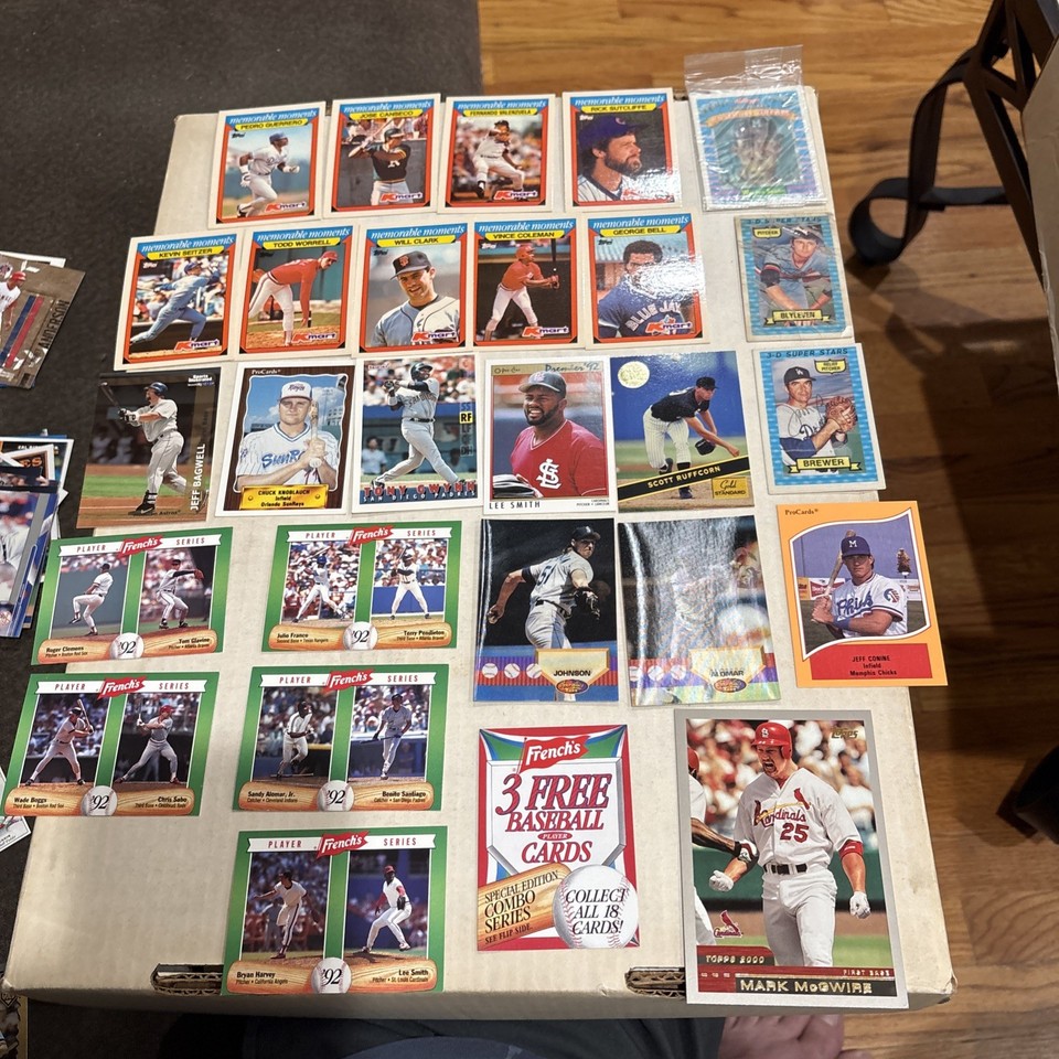 27 Card Lot Of Odd Ball Baseball Cards 3D French’s Mustard K-mart | eBay