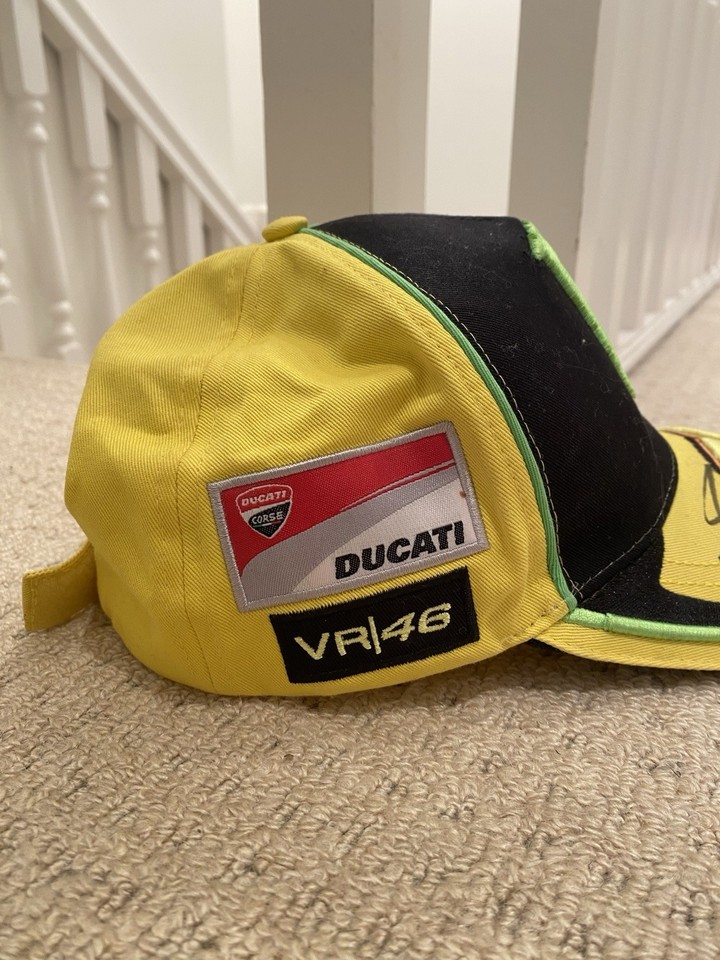 Rare Signed Valentino Rossi Ducati Cap | eBay UK