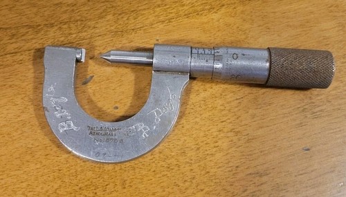 Starrett 575B Screw Thread Micrometer 0-1 PD 14-20 | eBay