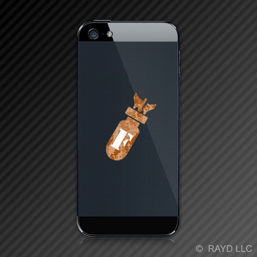 (2x) F Bomb Cell Phone Sticker Mobile Self Adhesive Vinyl F-Bomb | eBay