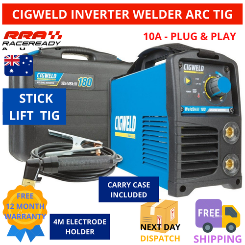 Cigweld Inverter Welder Single Phase Stick & Lift ARC TIG Multi Welding ...