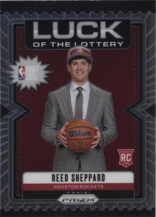 2024-25 Panini Prizm - Luck of the Lottery Reed Sheppard #1 (RC) for ...