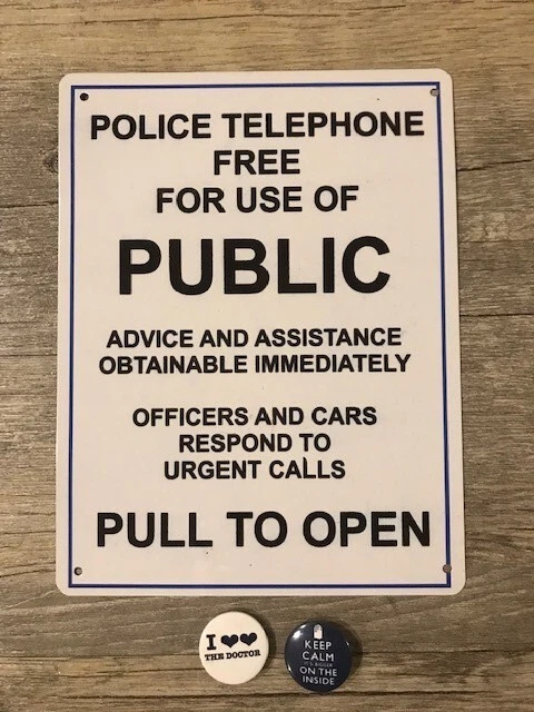Tardis Sign