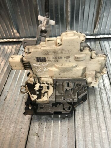 VW Passat B7 2011 - 2014 Passenger Left Side Rear Door Lock Mechanism ...