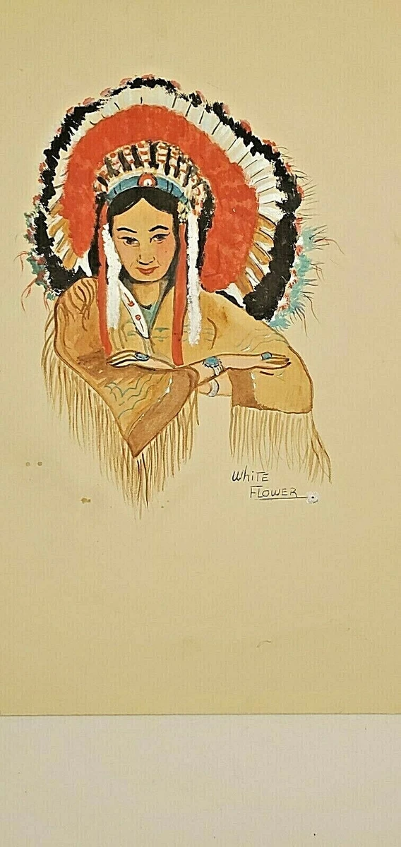 Beautiful Native American Girl Drawings