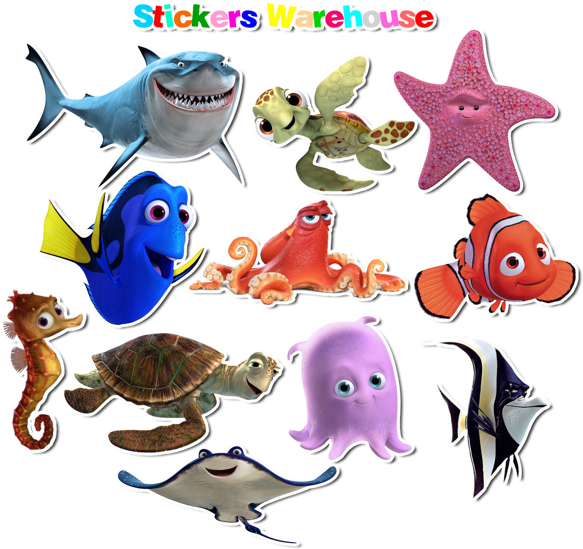 Finding Nemo Bird Scene Clipart