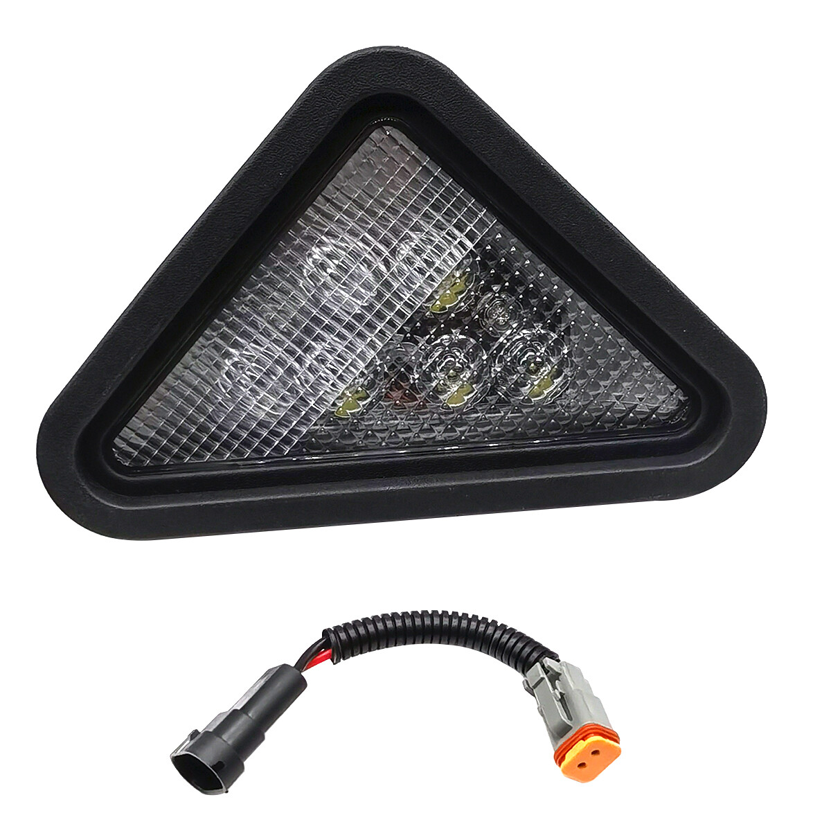 30W Triangle LED Worklight Headlights Kit 7259523 for Bobcat A220 A300 ...