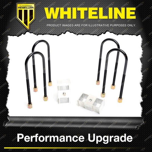 Whiteline Rear 1.5" Lowering Block Kit for Falcon XE XF XG EA EB ED LTD ...