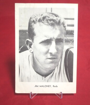 Jim Maloney Cincinnati Reds 5 X 7 1966 Team Issued Picture | eBay