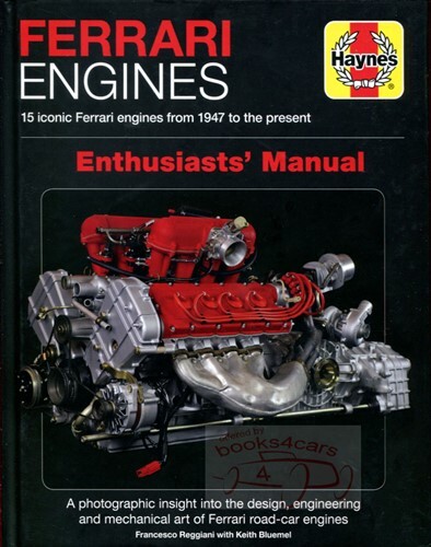 FERRARI ENGINES BOOK HAYNES ENTHUSIASTS MANUAL V12 V8 | eBay