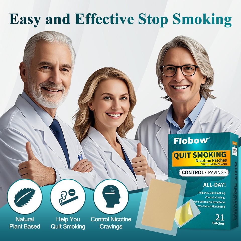 420/21 Patches Nicotine Patches Stop Smoking Aid Steps 1 to Quit ...