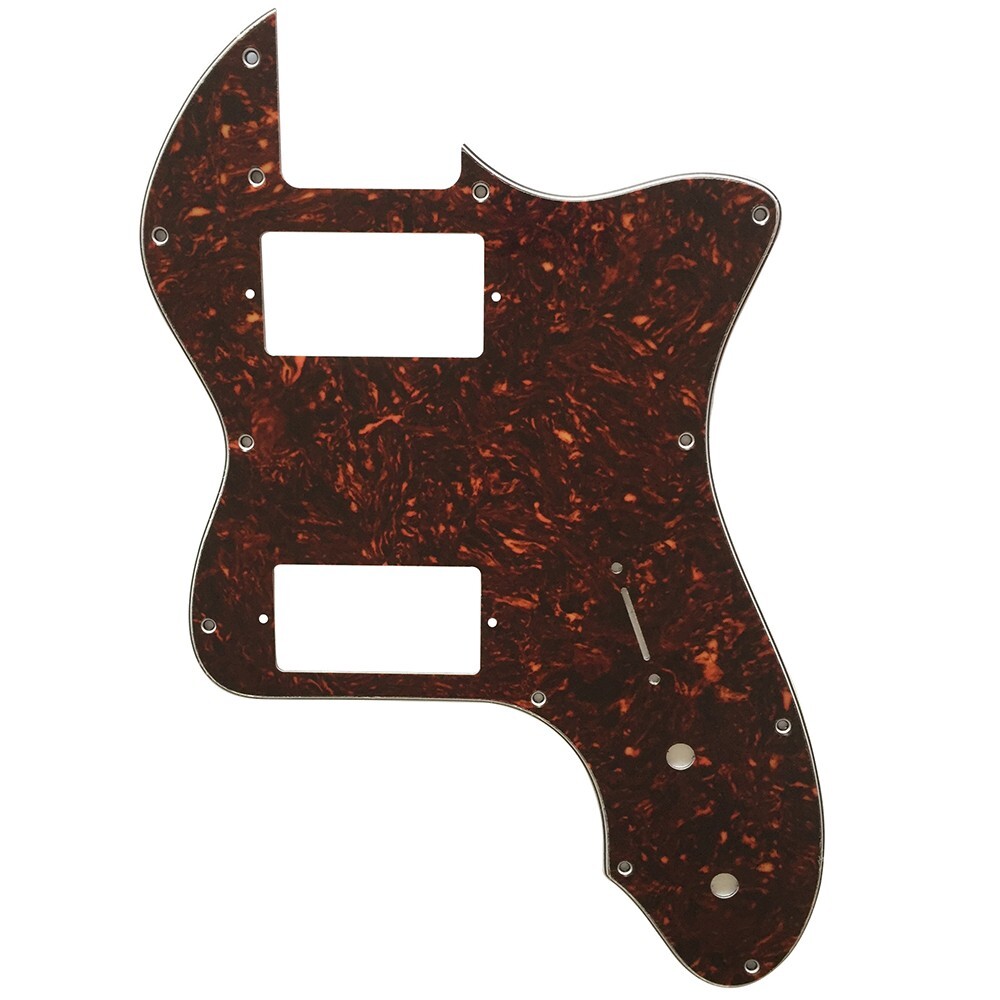 New 4 Ply Guitar Pickguard For '72 Thinline Telecaster PAF,Brown ...