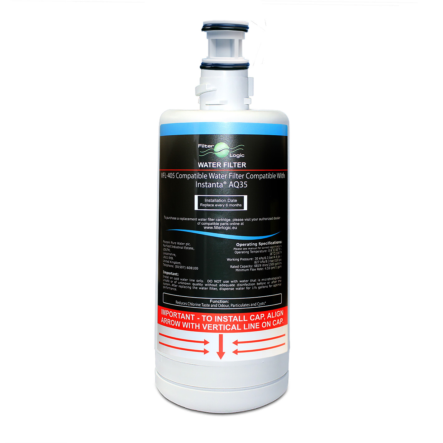 FilterLogic VFL405 Water Boiler Filter Compatible with Instanta AQ35 ...