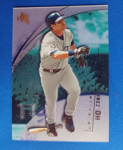 2002 FLEER EX EDGAR MARTINEZ #87 BASE CARD SEATTLE MARINERS | eBay